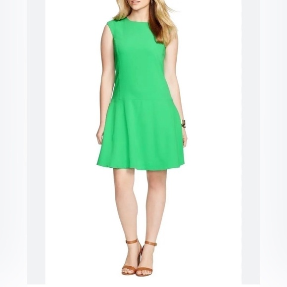 Lauren Ralph Lauren | Dresses | Lauren Ralph Lauren Drop Waist Ruffle ...
